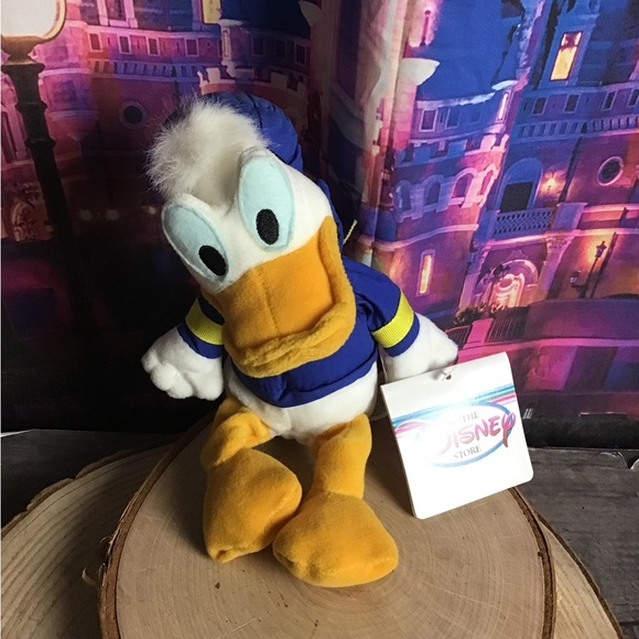 Disney | Toys | Disney Store Donald Duck Mini Bean Bag Plush Nwt | Poshmark